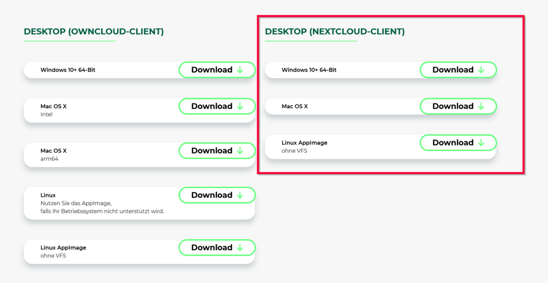 Sciebo - Umstellung Nextcloud – ZIM HilfeWiki