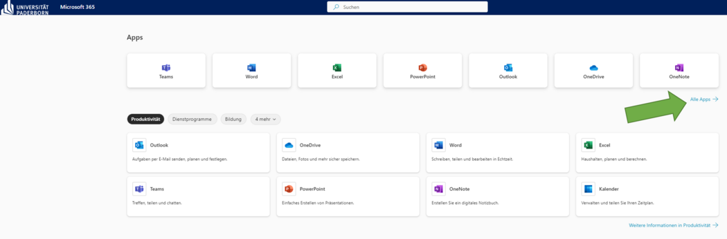 Microsoft 365 - Apps – ZIM HilfeWiki