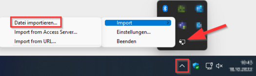 VPN on Windows – ZIM HilfeWiki